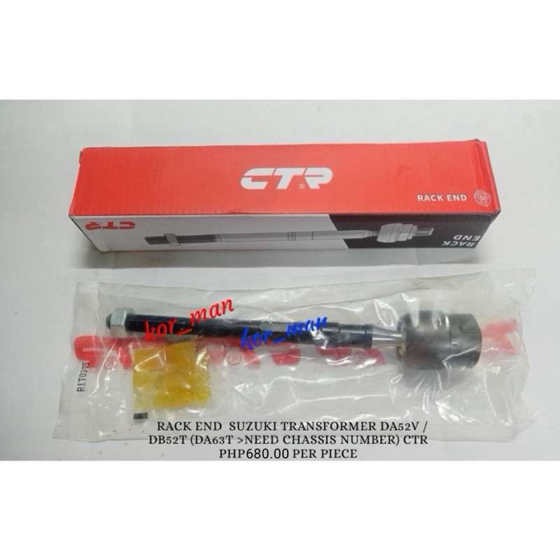 Rack End Suzuki Transformer Da52V /Db52T (Da63T >Need Chassis Number ...