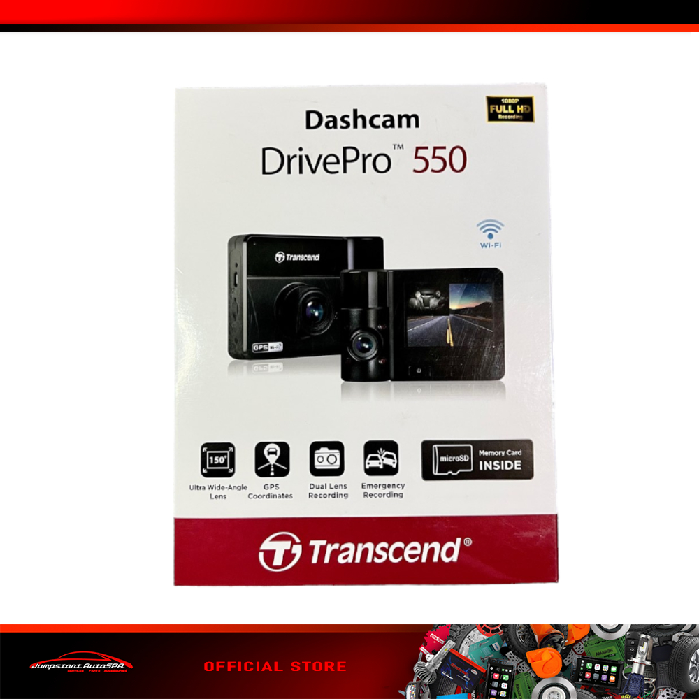 Transcend Dashcam DrivePro 550 TS-DP550B-64G | Shopee Philippines