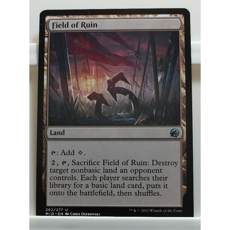 Field of Ruin (Magic the gathering) | Shopee Philippines