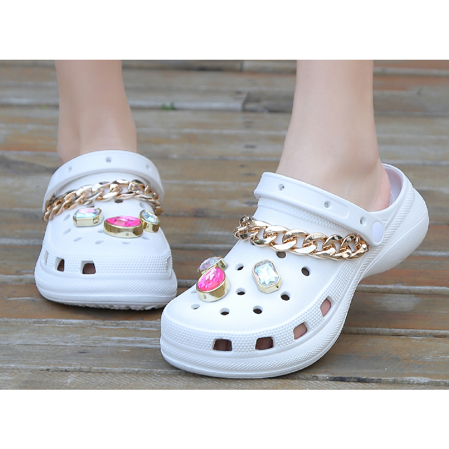 New children's Crocs come with free accessories high quality and anti ...
