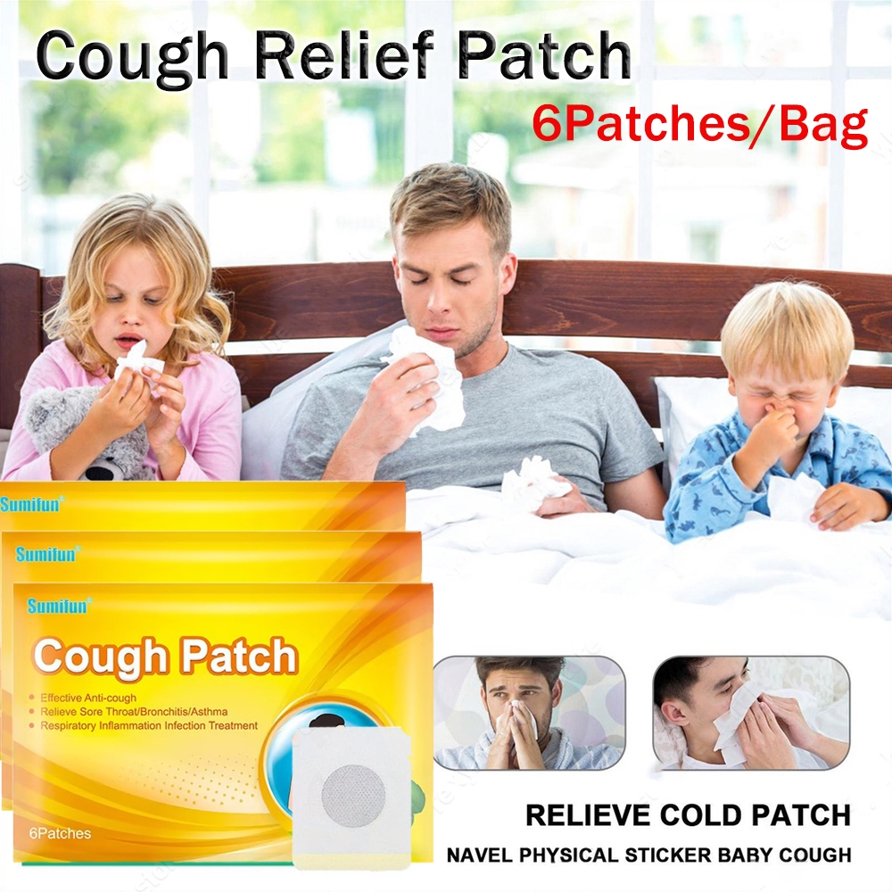 Cough Relief Patch No Cough Organic Herbal Relief Patch Asthma Phlegm ...