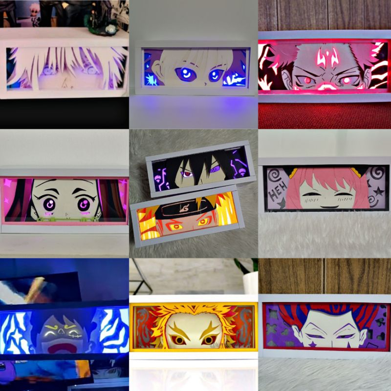 Sukuna Light Box • Naruto • Gojo • Sasuke • Anya • Nezuko | Shopee ...