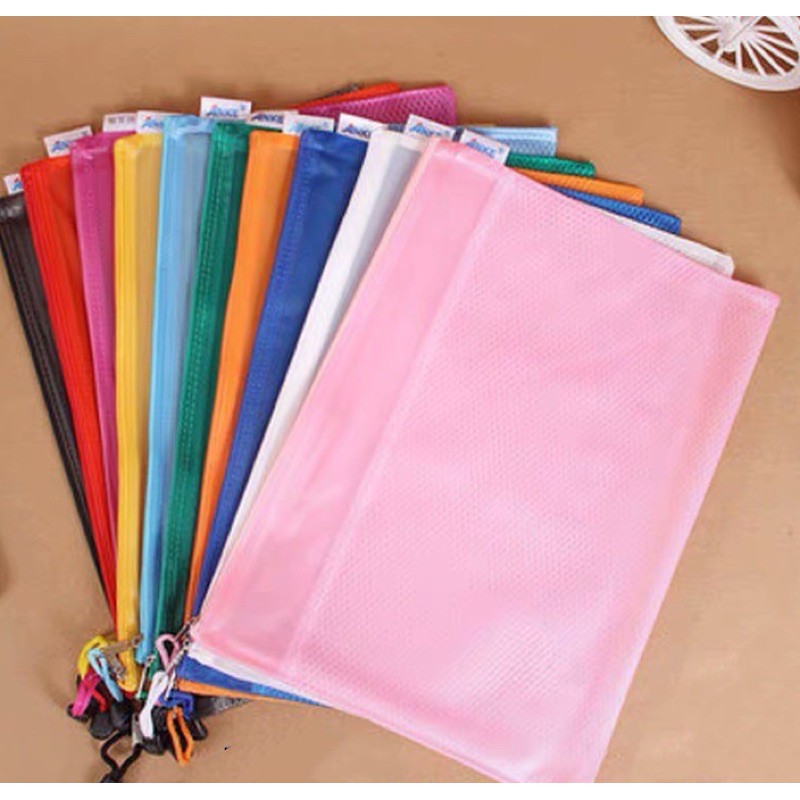 B5 Nylon File Case – Zipper Bag for Papers, Notebooks & Supplies ...