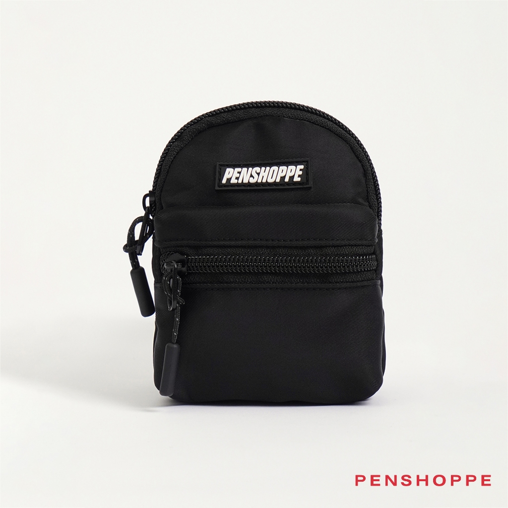Penshoppe Micro Backpack Coin Purse For Men (Black/Tan) | Shopee ...
