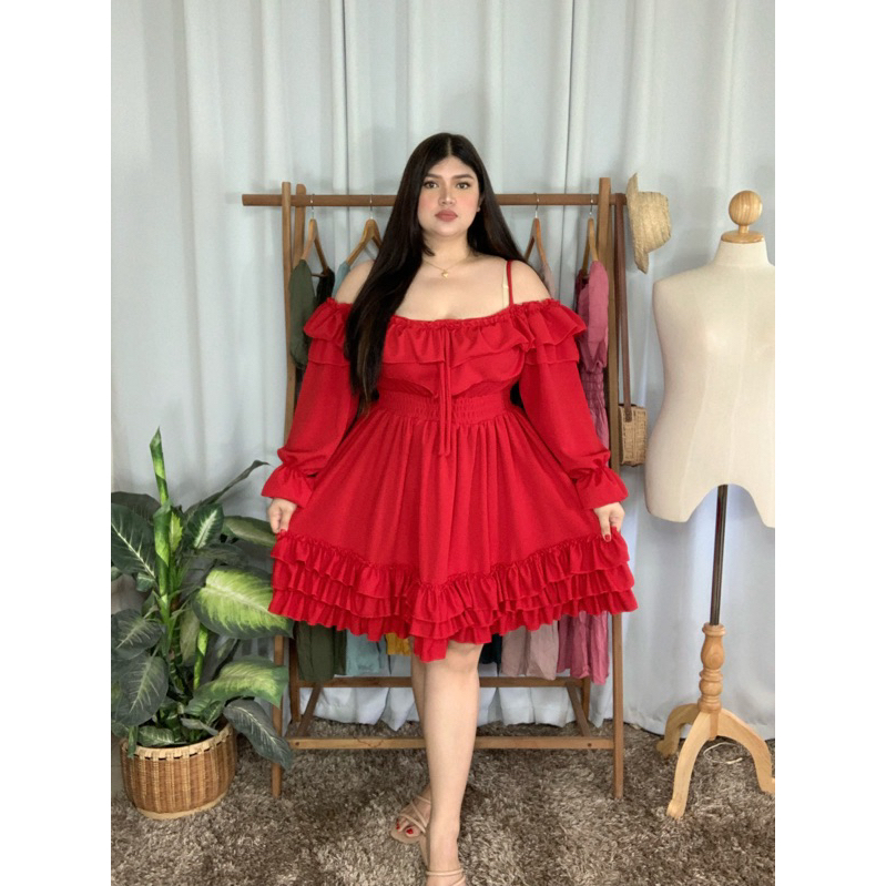 PLUS SIZE: SHANNON DRESS | Shopee Philippines
