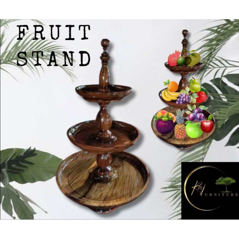 fruit tray 3 layer (Turno fruit Stand) | Shopee Philippines