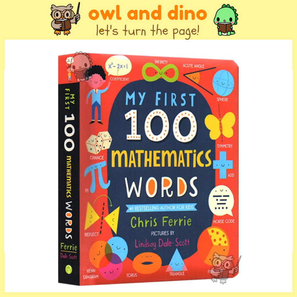 My First 100 Mathematics Words (Padded boardbook by Chris Ferrie ...