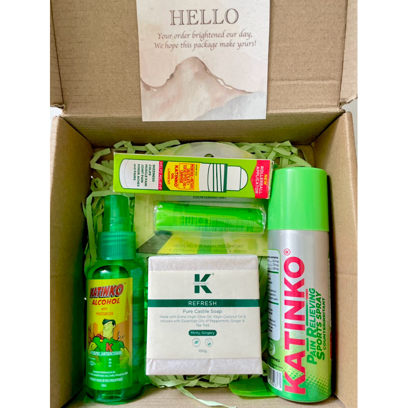 Katinko Set with Castile Bar Soap Refresh | Shopee Philippines