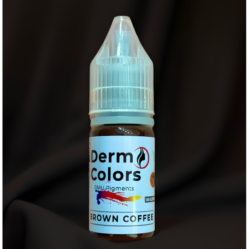 Brown Coffee. DermoColors PMU Pigment. Eyebrow Tattoo Pigment. | Shopee ...