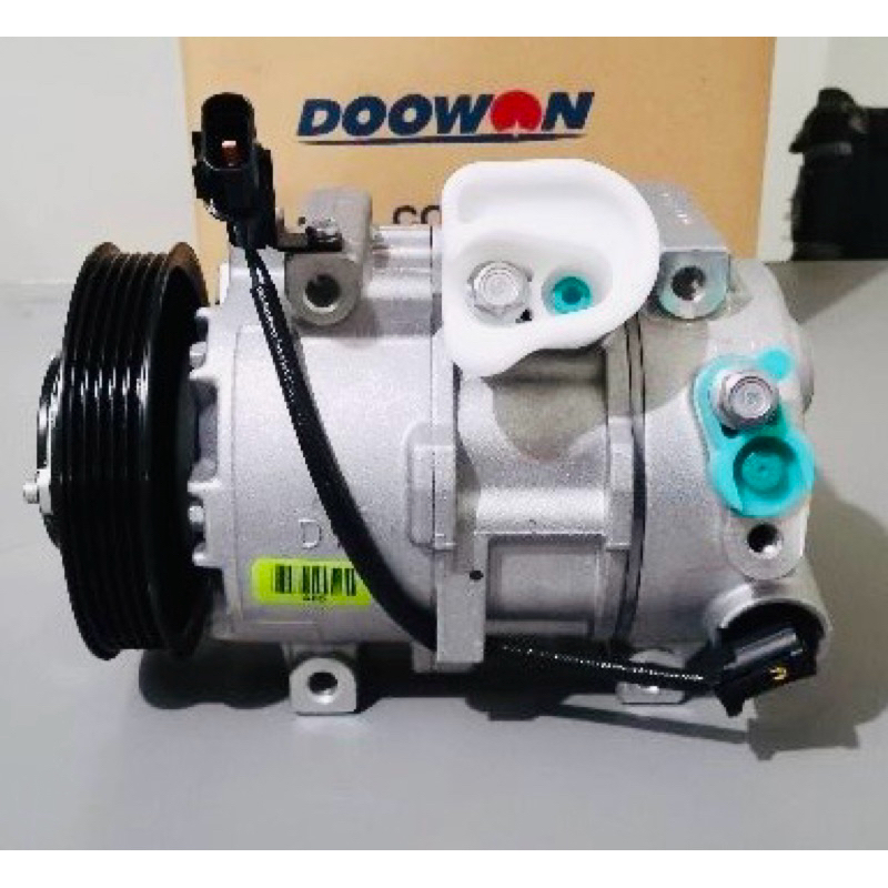 Hyundai Accent Gas 2014-2019 AC Compressor DVE12 5PK Doowon Original ...