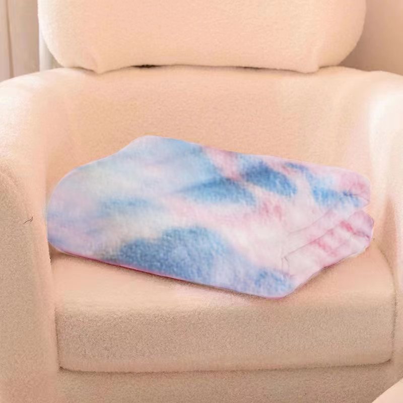 Plain color blanket Super soft and warm Microfiber plush sofa blanket ...