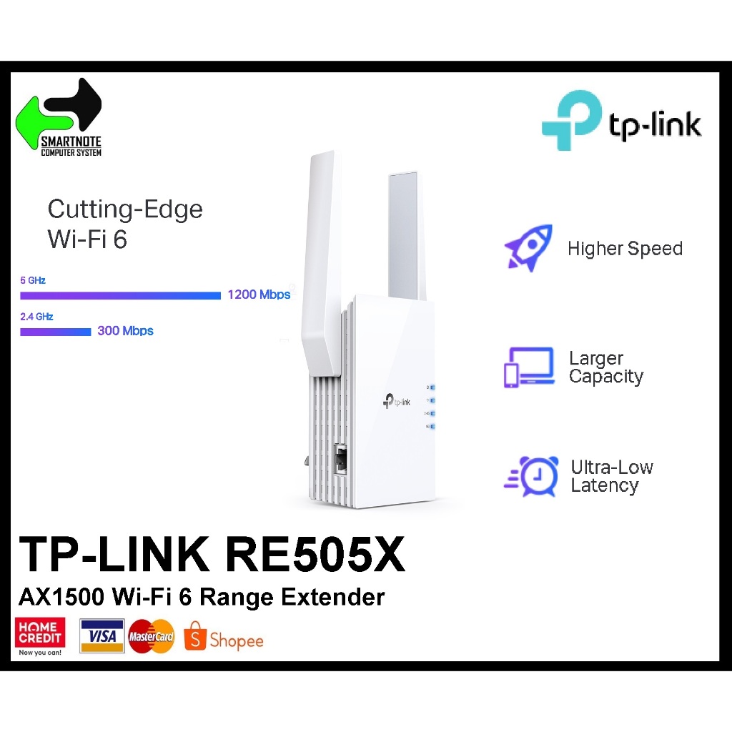 TP-LINK WIFI Extender RE505X AX1500 Wi-Fi 6 Range Extender | Shopee ...
