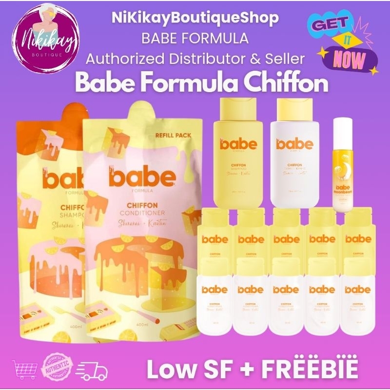 Babe Formula Yellow Variant Shampoo and Conditioner | Shopee Philippines