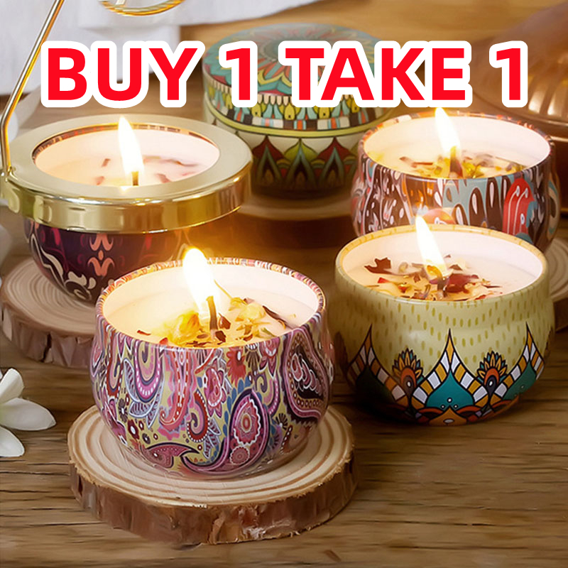 【BUY 1 TAKE 1】Scented Candles Soy Scented Candle Home Fragrance ...