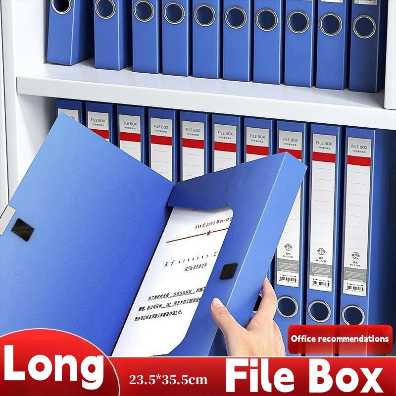 7.5/5.5CM A4/Long Document Box Bond Paper Organizer Document Organizer ...