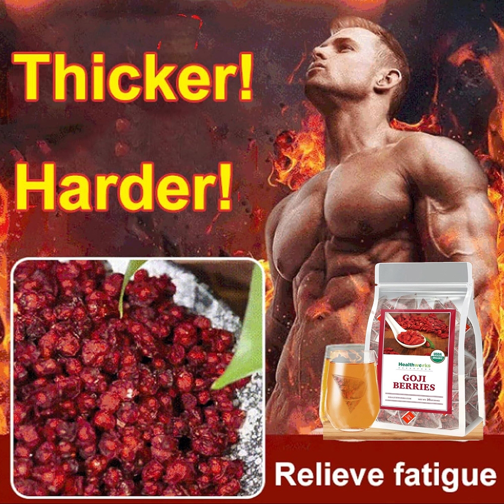 YANJIAYI Five Flavors Goji Berry Tea Wolfberry Tea for Men Improves ...