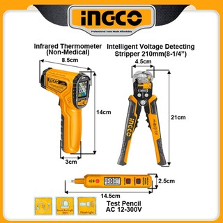 EXCLUSIVE Ingco Electrical Test Kit Digital Clamp Meter Multimeter Test ...