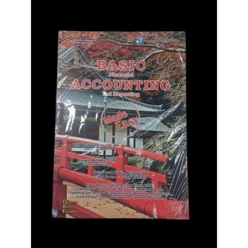 BASIC FINANCIAL ACCOUNTING AND REPORTING BY WIN BALLADA 23RD EDITION ...