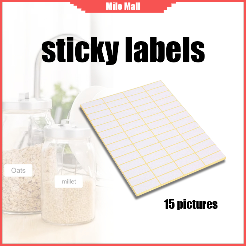 Adhesive Sticky Labels Stickers Tags Blank Self Adhesive Blank Sticker ...