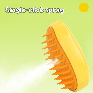 3 in 1 Pet Spray Comb Dog Brush Electric Steam Spray Cat Comb Pet Hair ...