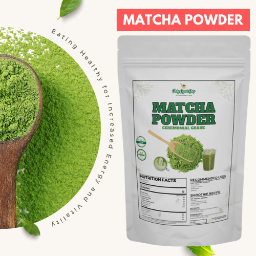 Pure Unsweetened Matcha Powder - Ceremonial Grade/Keto/Low Crab ...