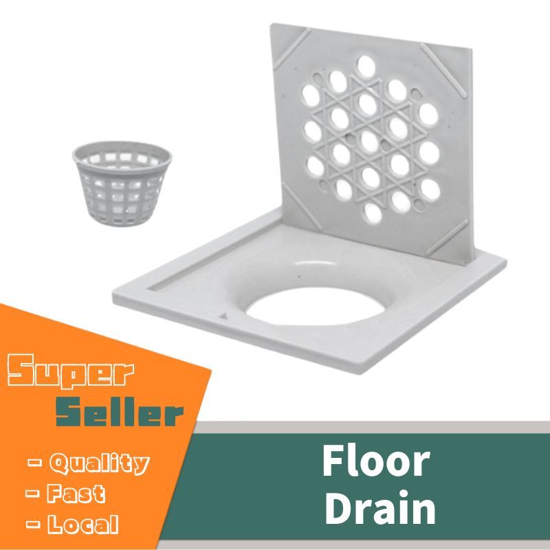 PVC Plastic Floor Drain/CR Washroom Floor Sink Channel Trench Traps ...