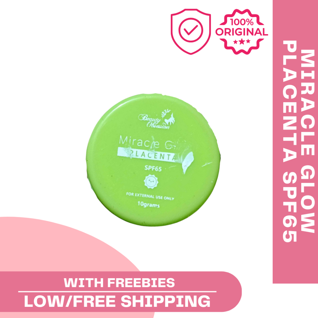 MIRACLE GLOW PLACENTA SPF65 | Shopee Philippines