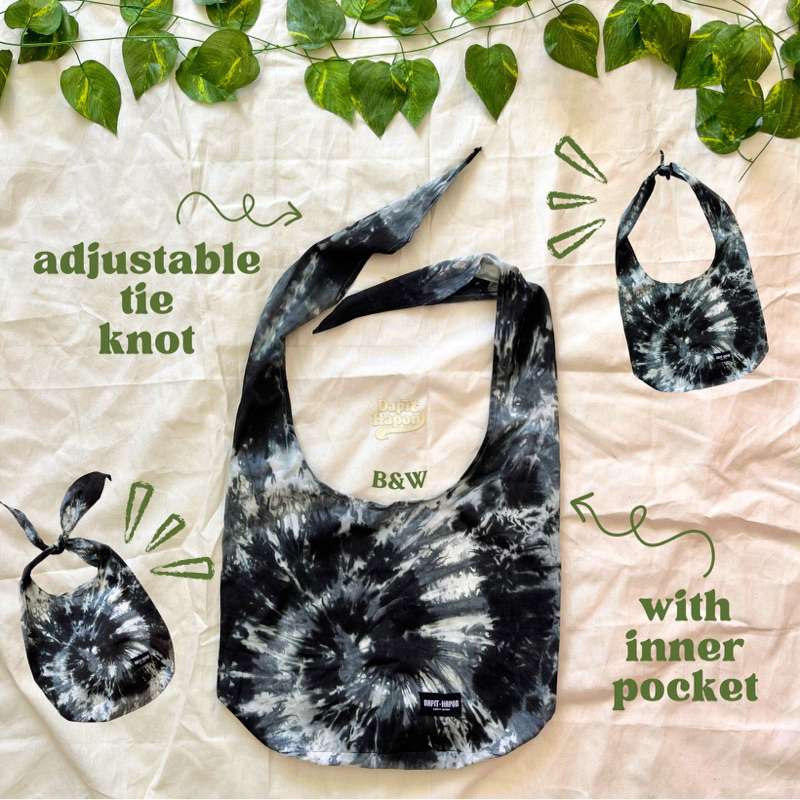 Tie Dye Hobo Sing Bag V2 (Tsuno Bag) | Shopee Philippines