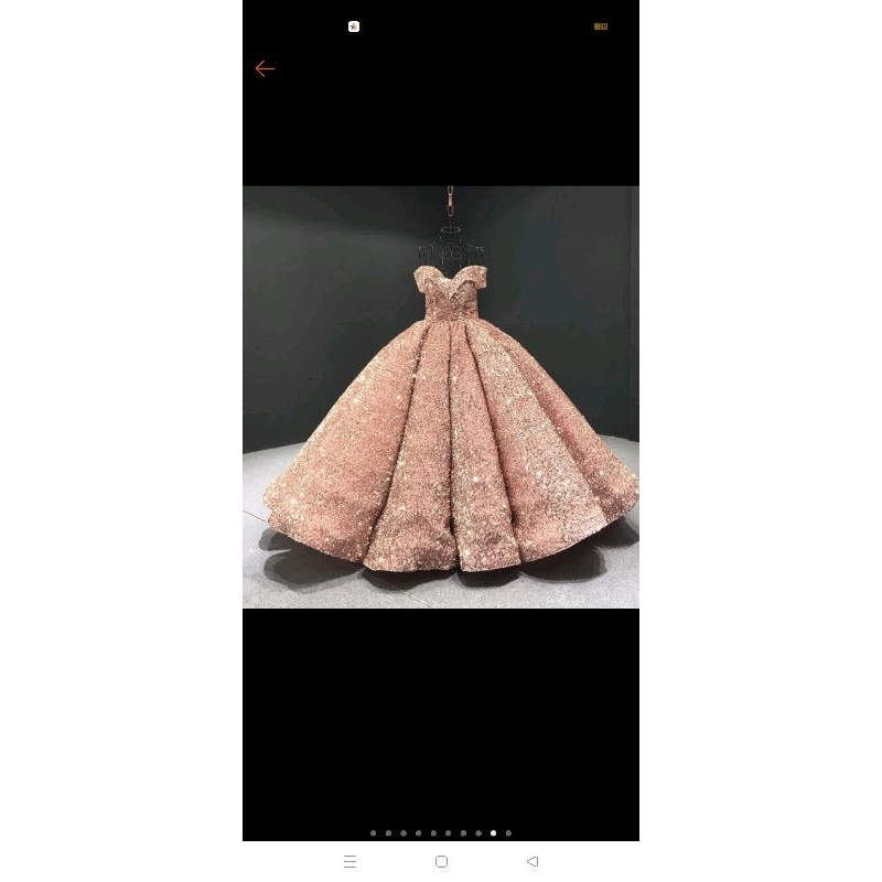 Umbrella gown Jody Design .. perfect for debut, SAGALA at iba pa ...