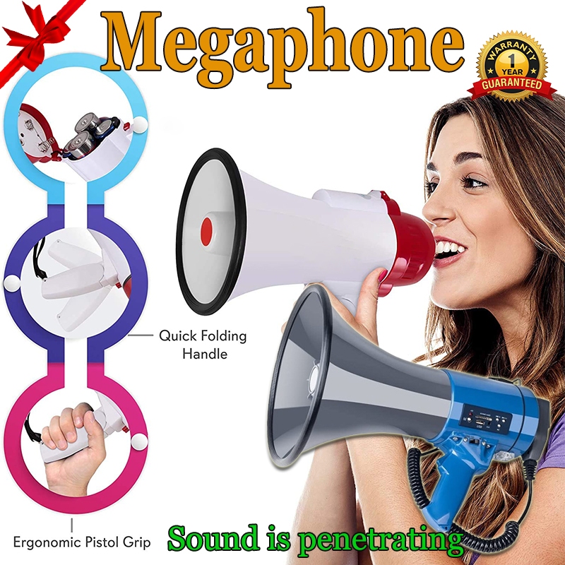 Good Rechargeable MegaphoneHandheld High Quality Big Megaphone Speaker ...