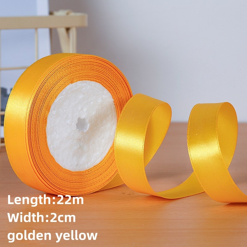 Pretty (2cm/25 yards/roll) Satin Ribbon Wholesale Gift Packing Christmas decorationRibbons roll ...