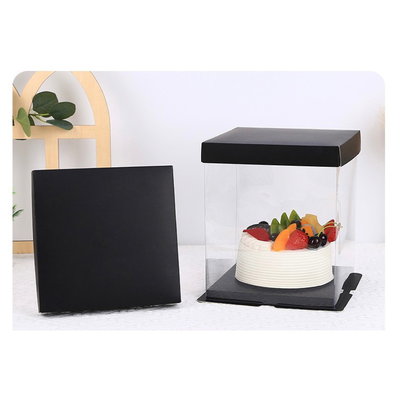 Transparent Cake Box/ Square Acetate Cake Box | Shopee Philippines