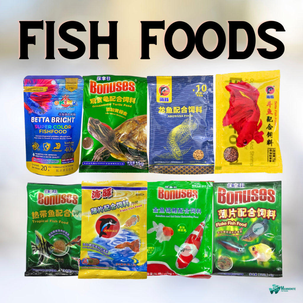 Infinity Porpoise Optimum Food for Betta Arowana Koi Guppy Goldfish ...