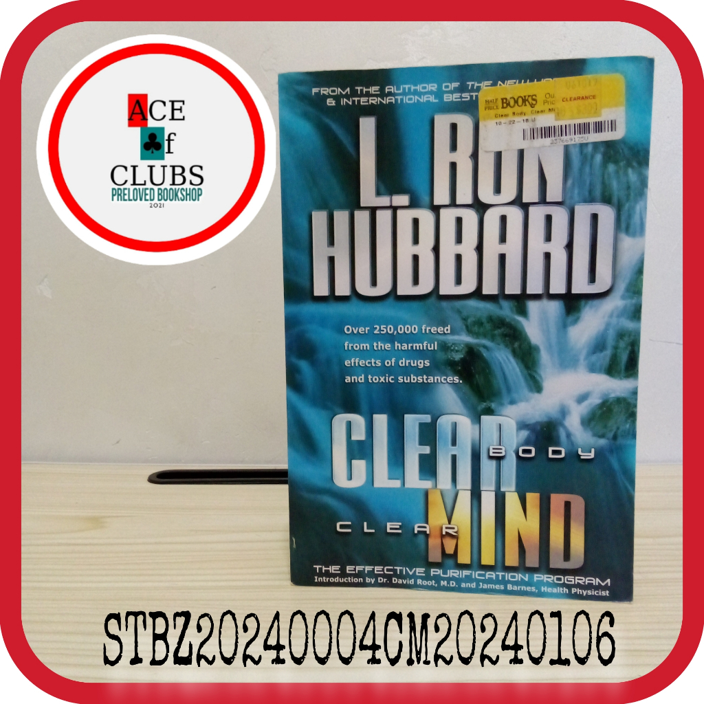 L. Ron Hubbard Clear body clear mind (Preloved/Used) | Shopee Philippines