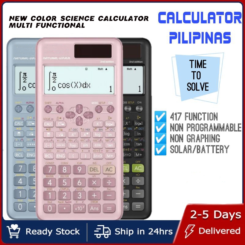 CASIO FX82ES PLUS 2ND EDITION SCIENTIFIC CALCULATOR BUNDLED WITH ...