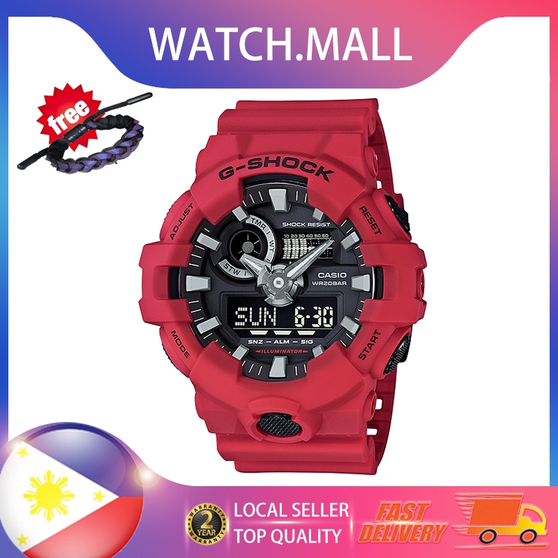 Men's Watch GA700SK GA700 Series Waterproof Watch Dual-Display Watch | Shopee Philippines