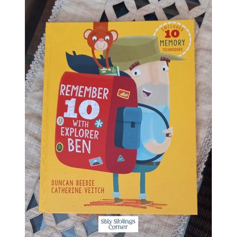 Remember 10 with Explorer Ben (A memory game adventure book) | Shopee ...