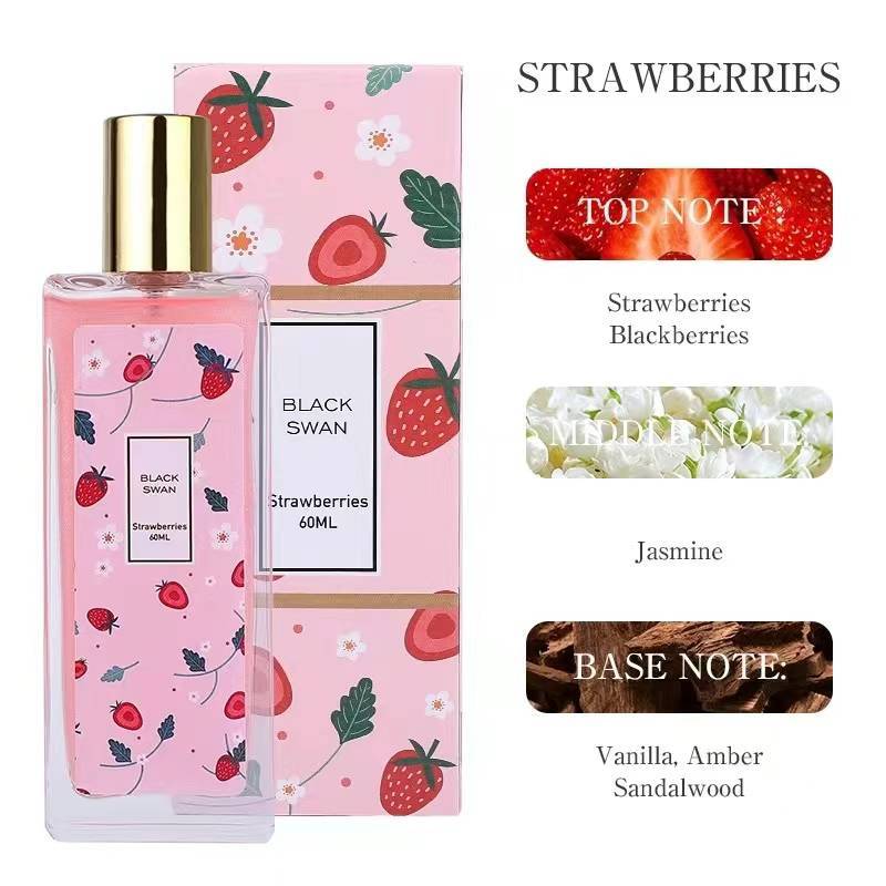 BLACK SWAN Colorful Shimmer Body Mist Perfume 60ml For Men Women gift ...