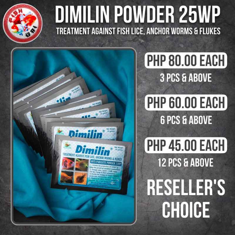 Dimilin Powder by Noah Aquatics 10g (25WP) | Anti Parasite Anchor Worms ...