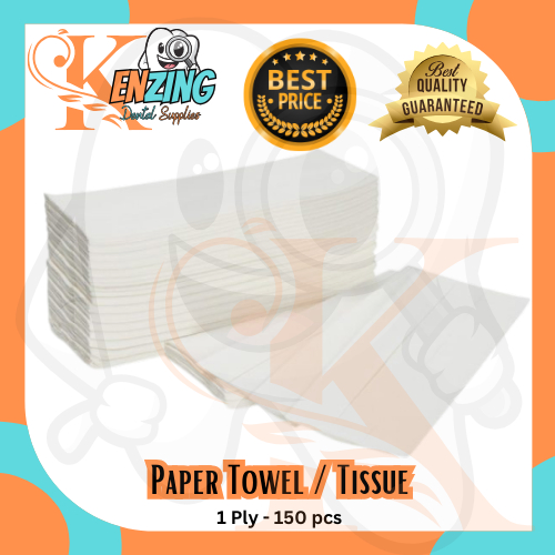 Paper Towel / Tissue 1 ply 150 pcs | Shopee Philippines