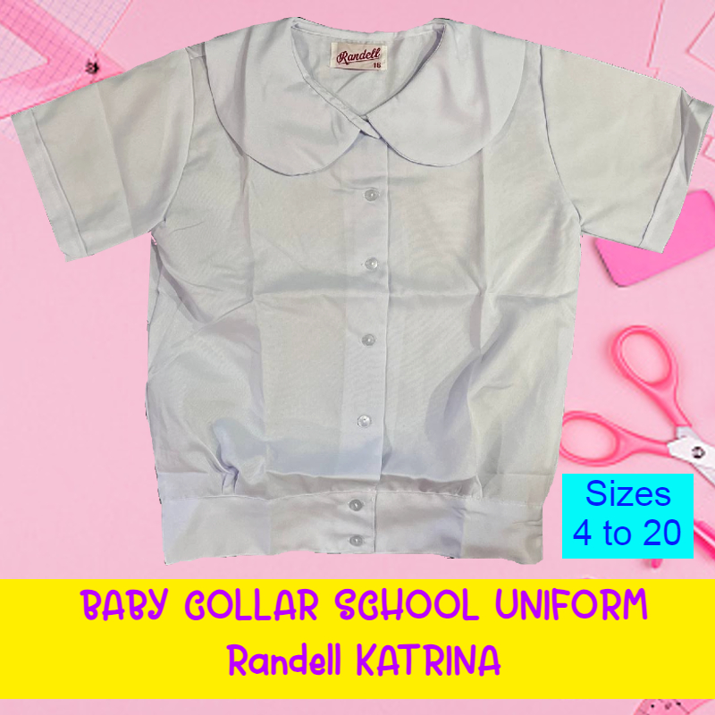 BABY COLLAR School Uniform BABAE Randell Katrina Blouse Kids Girls ...