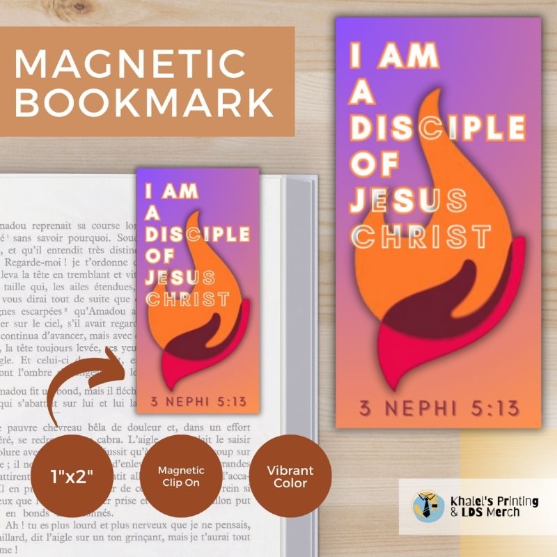 FSY 2024 inspired Magnetic Book Mark Bookmark Bookmarks LDS Merch ...