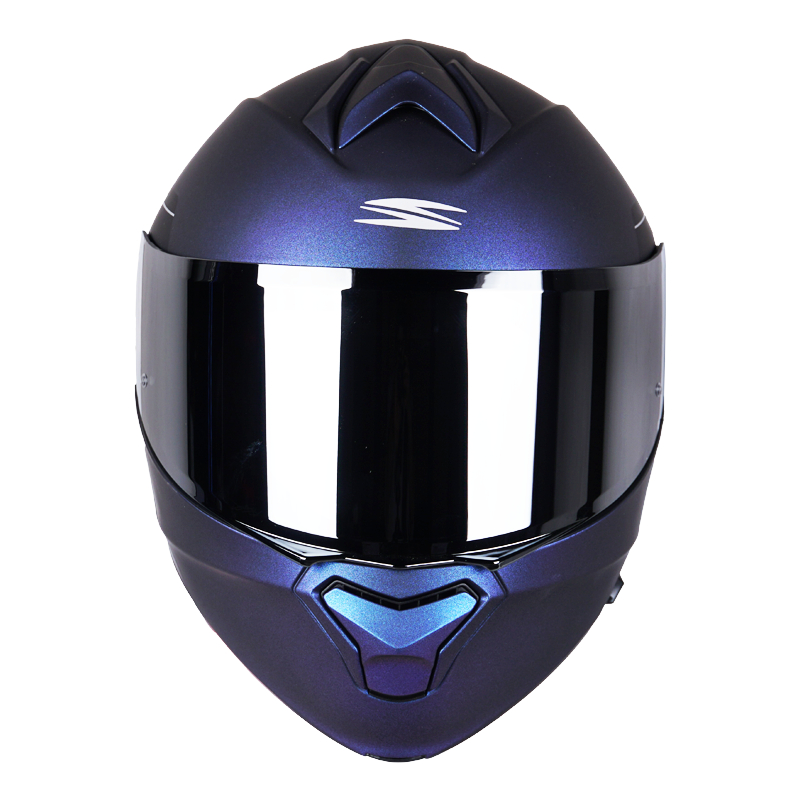 Spyder Force + PD S0 V2 - Modular Dual Visor Helmet (Free Clear Visor ...