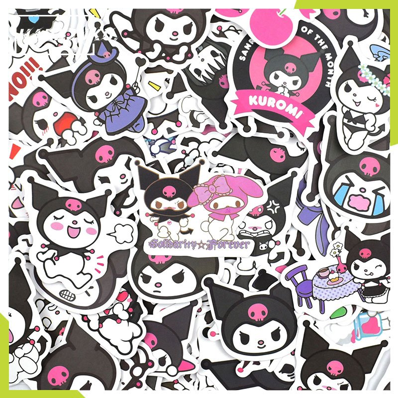 Sanrio Sticker 60pcs Stickers Waterproof Sticker Paper Aquaflask
