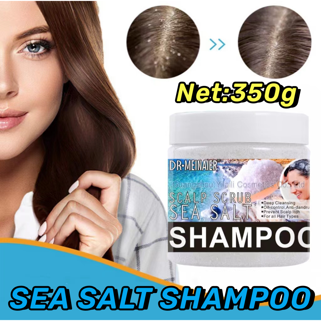 Sea Salt Shampoo Anti-dandruff Conditioning Shampoo Itchy Scalp ...