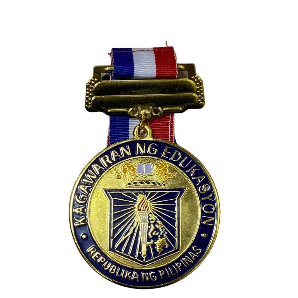 100 PCS KAGAWARAN MEDAL 5CM GOLD ONLY | Shopee Philippines
