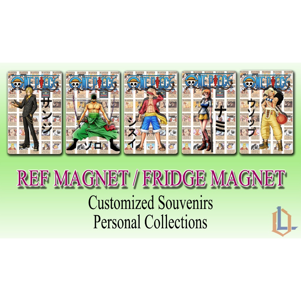 Ref Magnet/Fridge Magnet Collections/Souvenirs/Giveaways/Luffy One ...