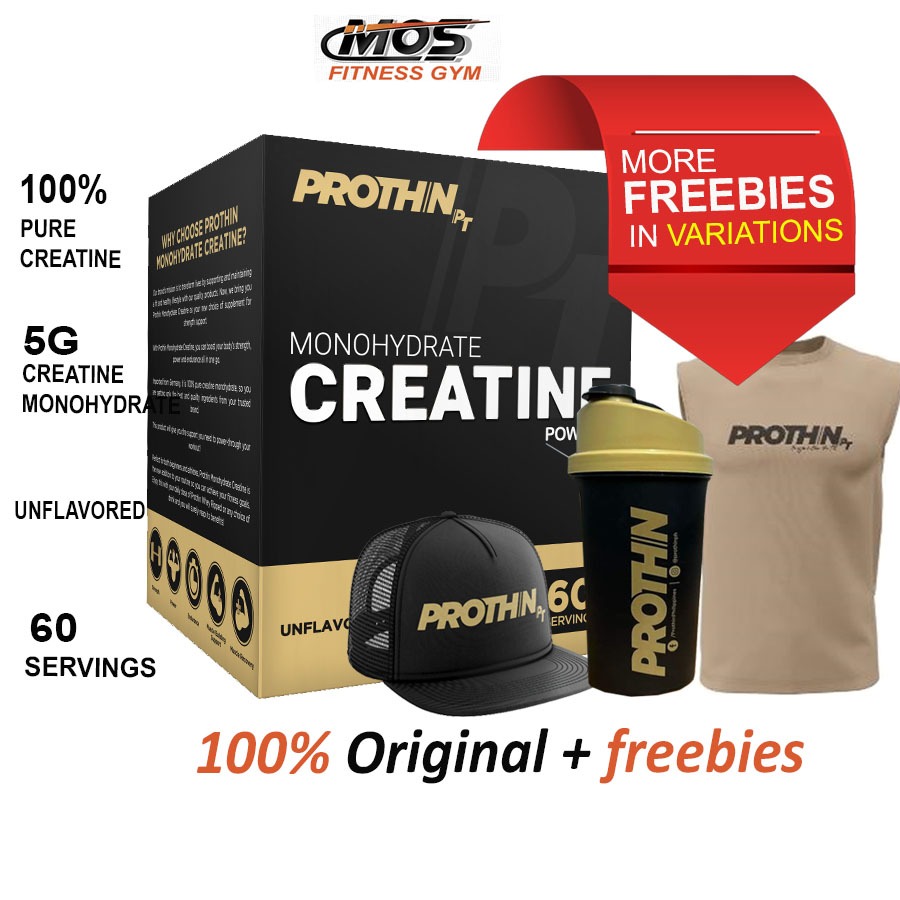Prothin Monohydrate Creatine Powder 60 Servings | Shopee Philippines