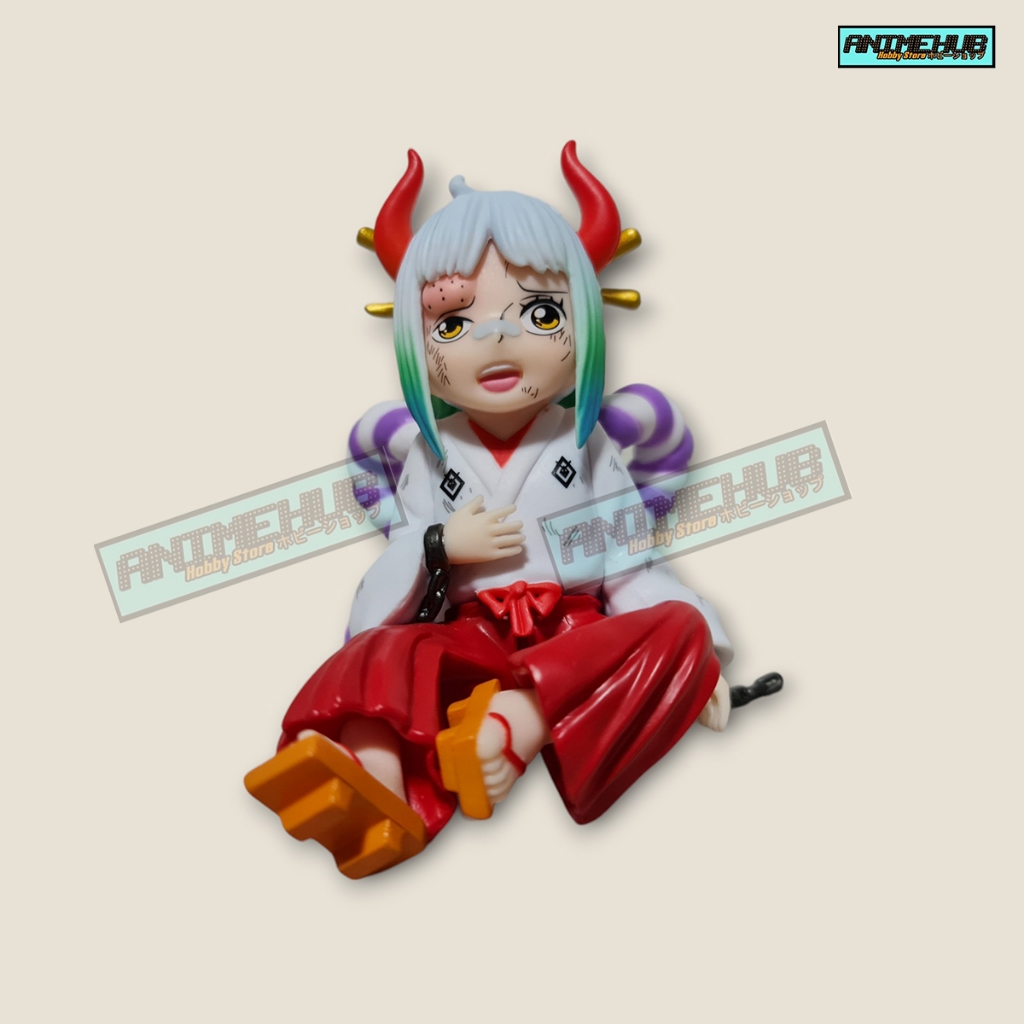 GK Knock Off One Piece Yamato Chibi Sitting Injured | Shopee Philippines