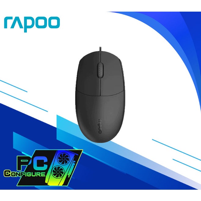 Rapoo N100c Wired Optical Type C | Shopee Philippines